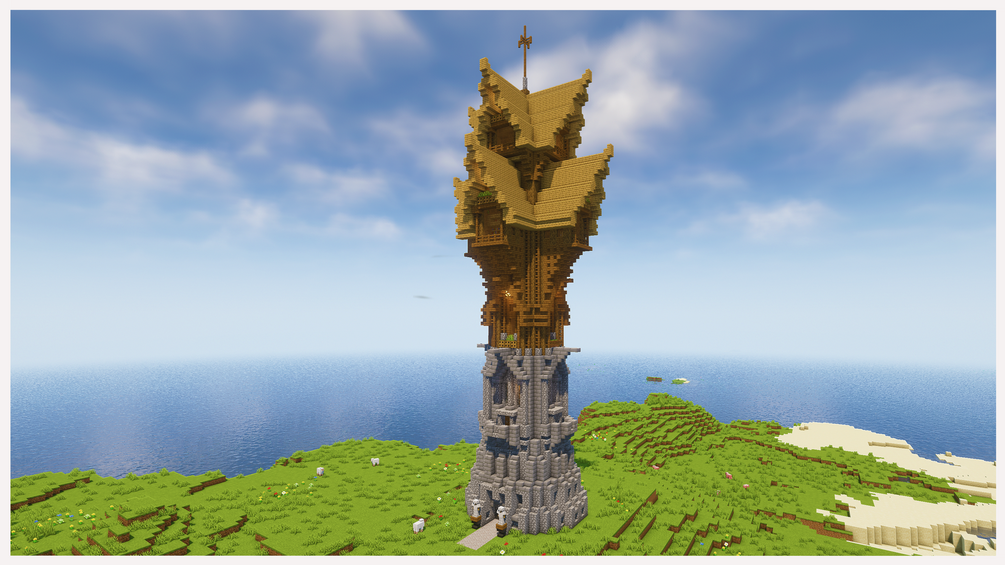 Wizard Mage Tower [MC Version 1.19.4 & Above]