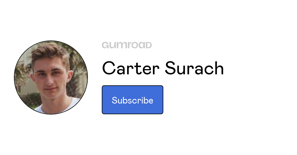 Carter Surach