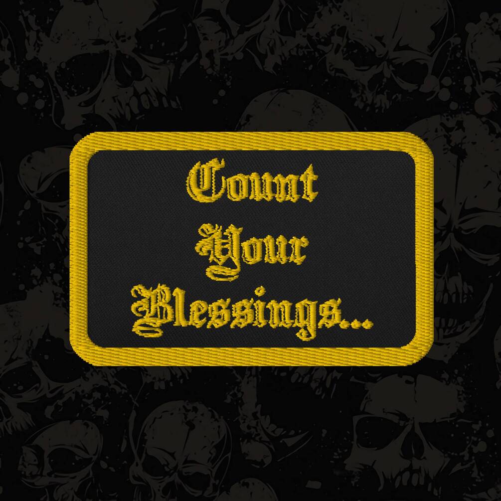 Count Your Blessings Patch
