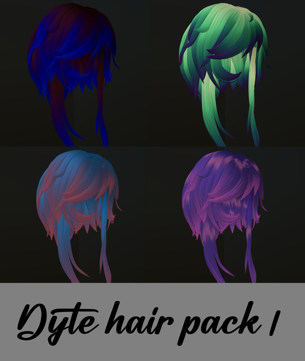 Hair Pack 1 - By DYTE