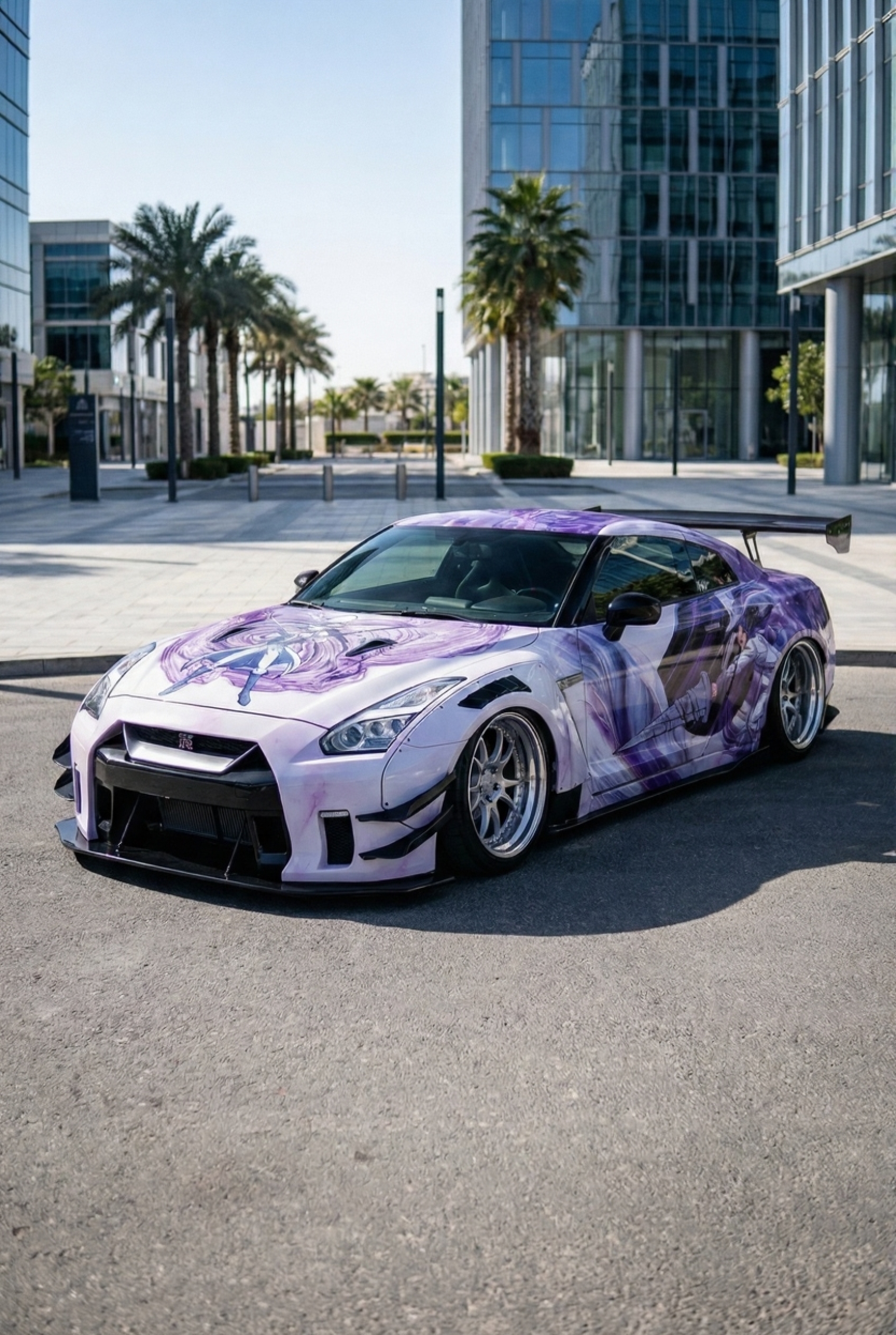 Astral Lancer Wrap Design Pack 17 - Purple Livery (4K Textures)