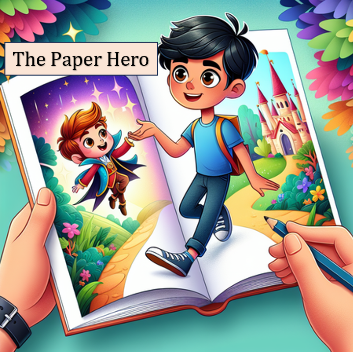The Paper Hero- story for kids