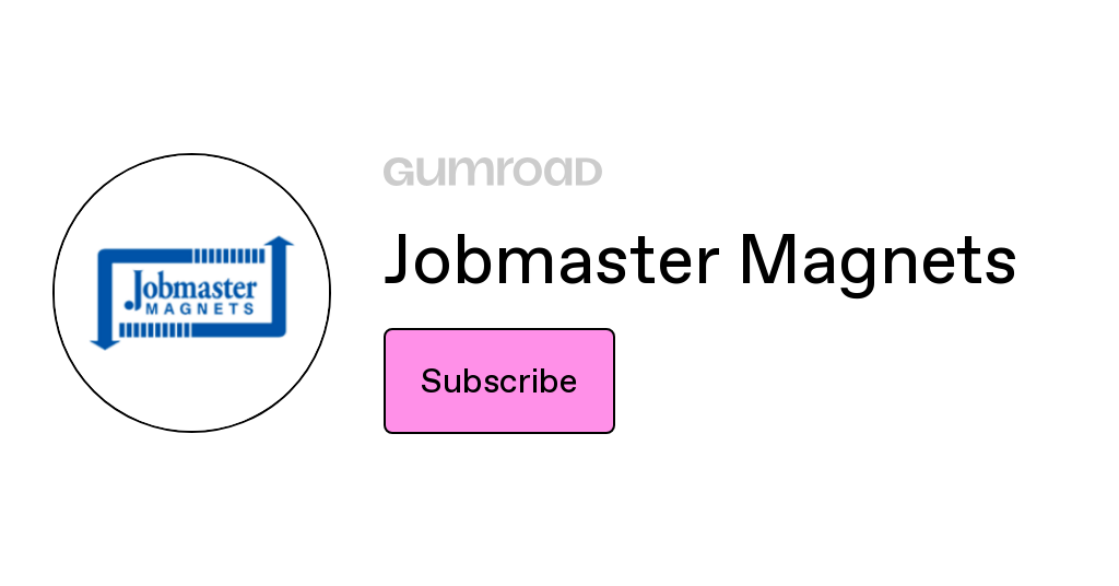 Jobmaster Magnets