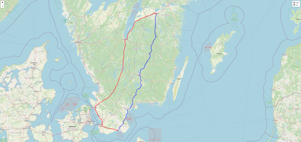 R script for creating routes using Openrouteservice