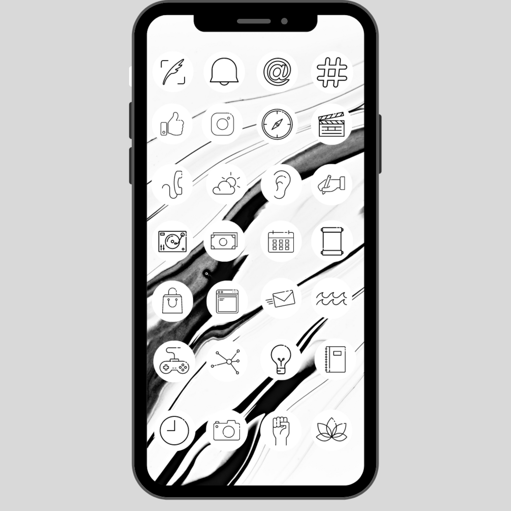 iOS 14 Homescreen Icon Pack (Glacier)