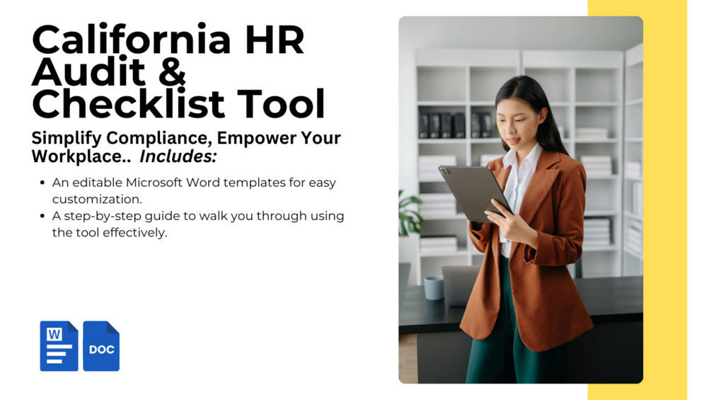 California Human Resources Audit & Checklist