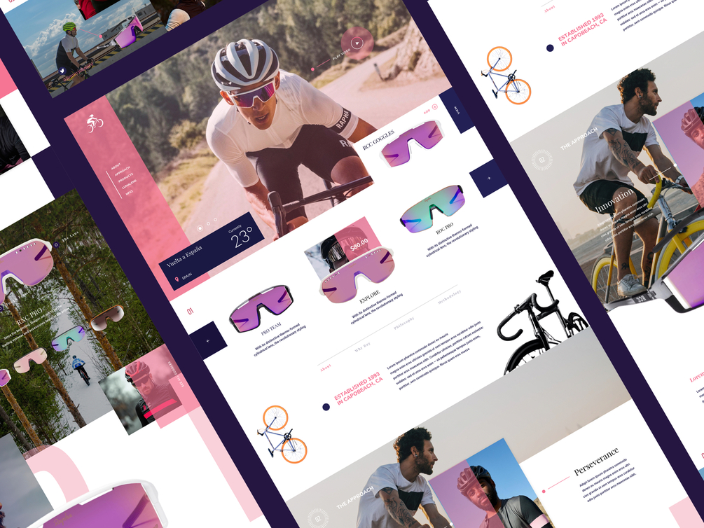 Cycleon - Website Template