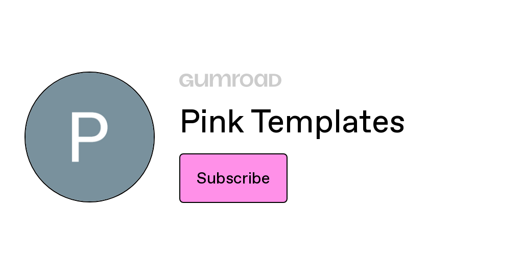 Pink Templates