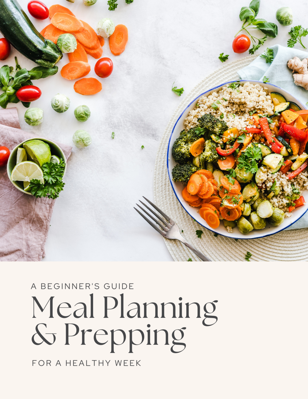 A beginner's guide to meal planning and prepping