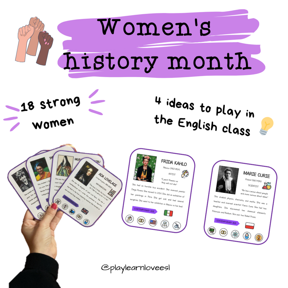 Women's history month pack