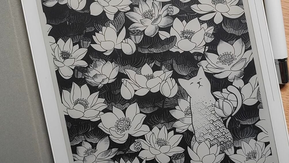 9 FREE cats and flowers screensavers for Supernote and Remarkable