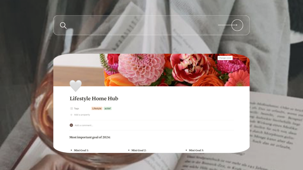 Lifestyle Hub Notion Template