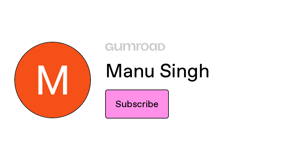 Manu Singh