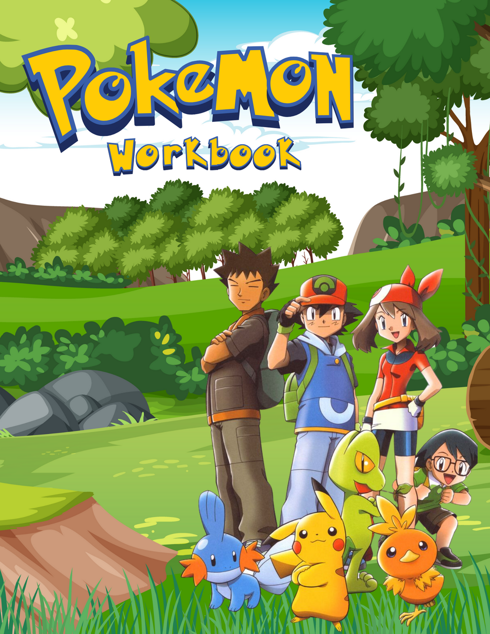 Pokemon Themed- Preschool Workbook