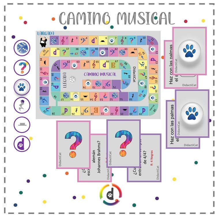 Camino musical - Juego musical