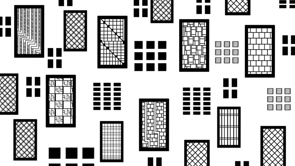 15 windows brushes for Procreate ( customised for home and buildings)