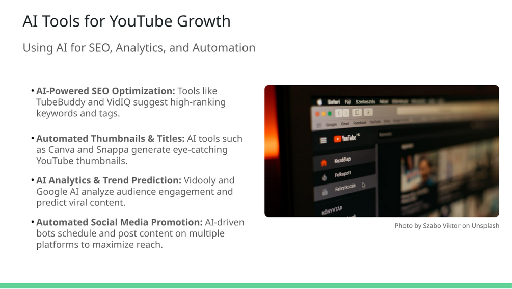 Steb by step YouTube 2025 AI MONEY making