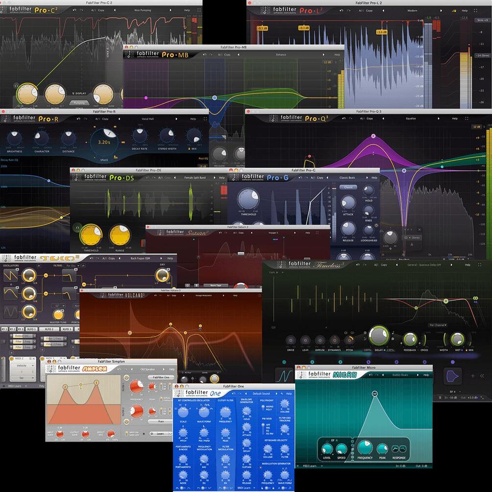 Fabfilter Total VST - Lifetime Complete Bundle