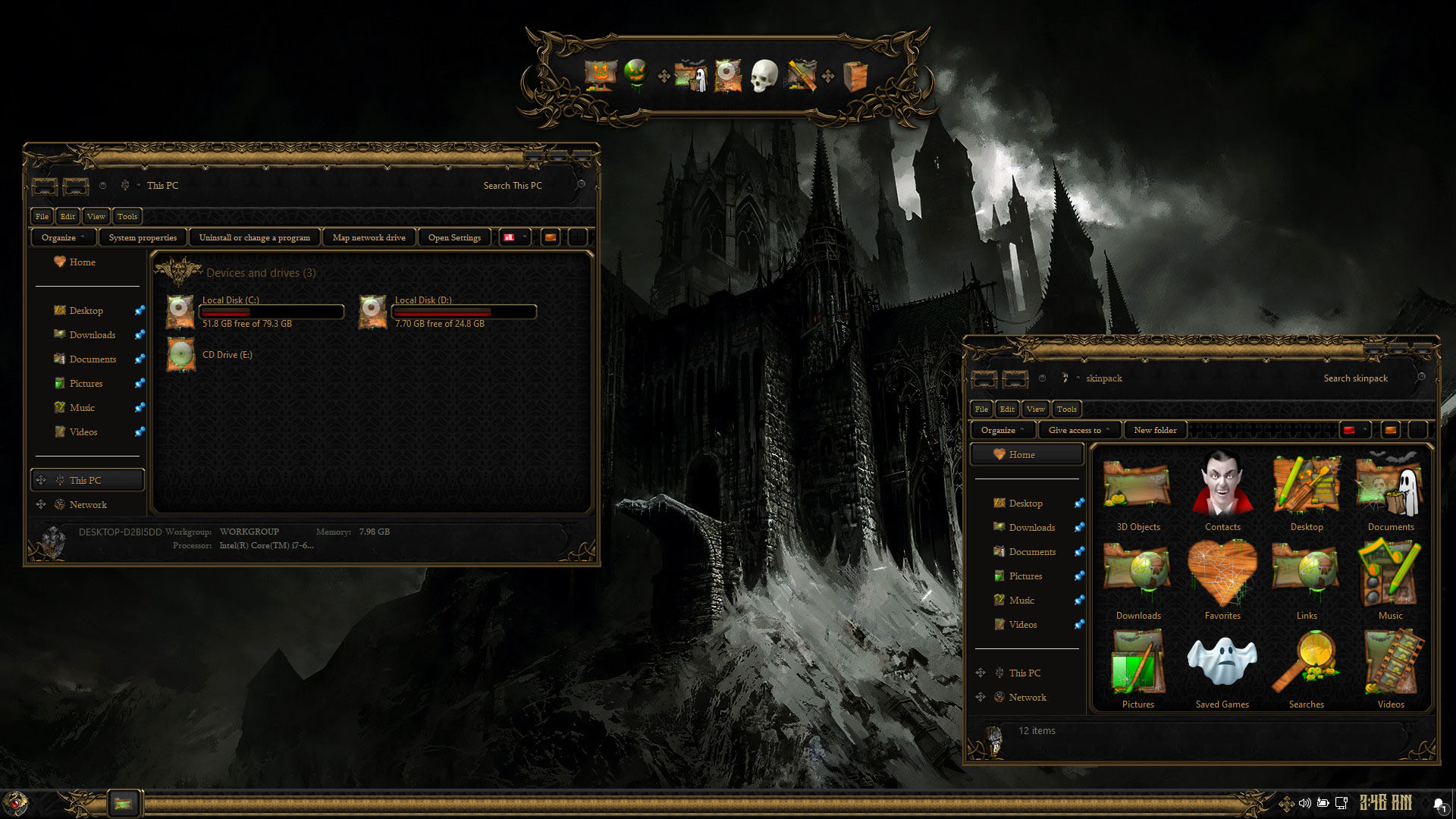 DRACULA Premium Skin Pack - skinpacks.com