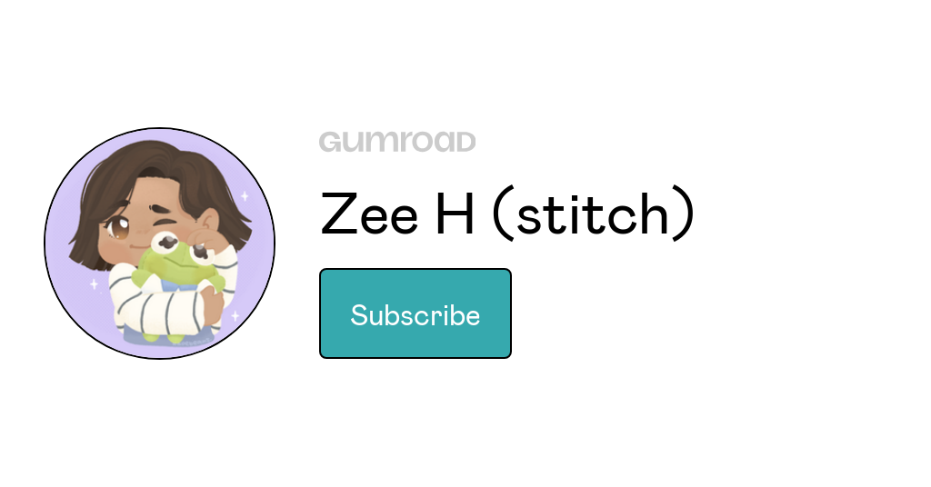 Zee H (stitch)