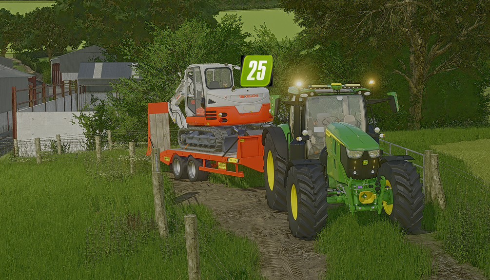 FS25 herron lowloader