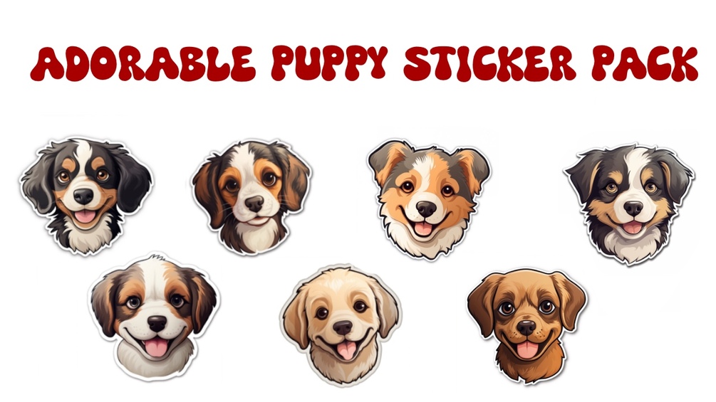 Puppy Sticker Pack