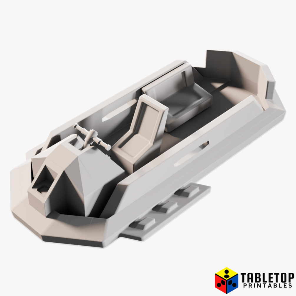 Sci-Fi Hover Vehicle - Digital STL Files