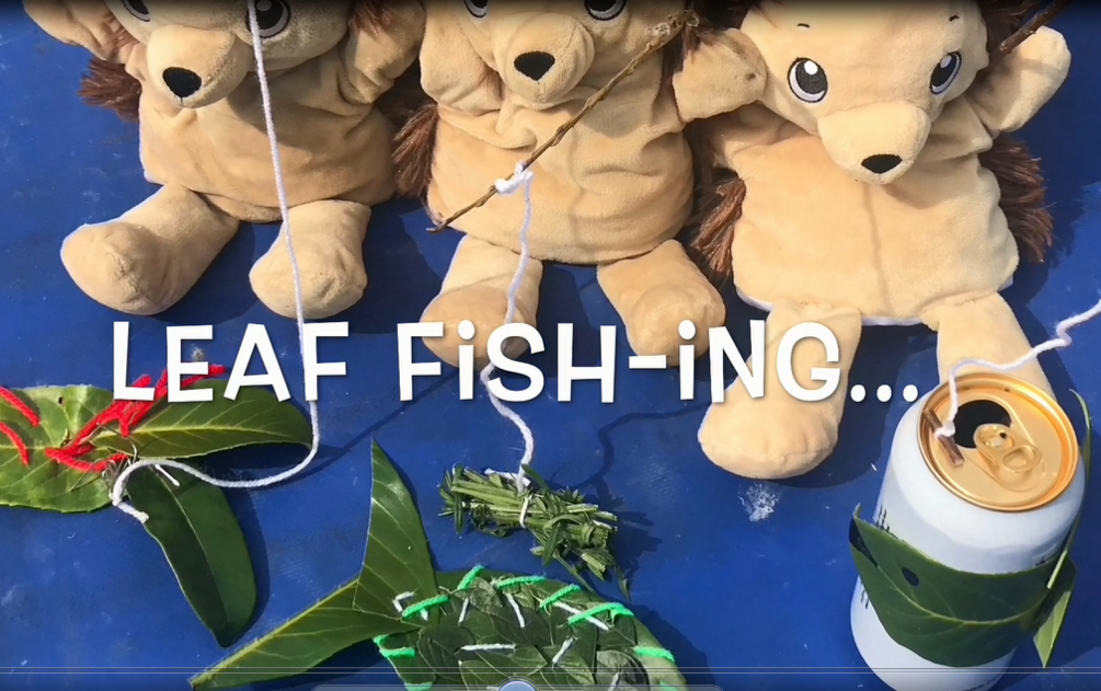 VIDEO 58 STICK-Man LEAF Fishing