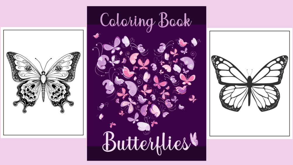 Coloring Book Butterflies