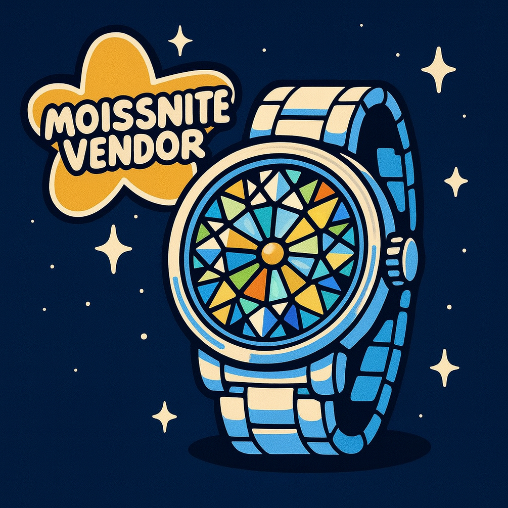 MOISSANITE WATCH vendor