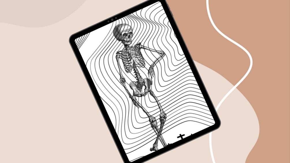 Best wallpapers of skeleton (Android/iOS)