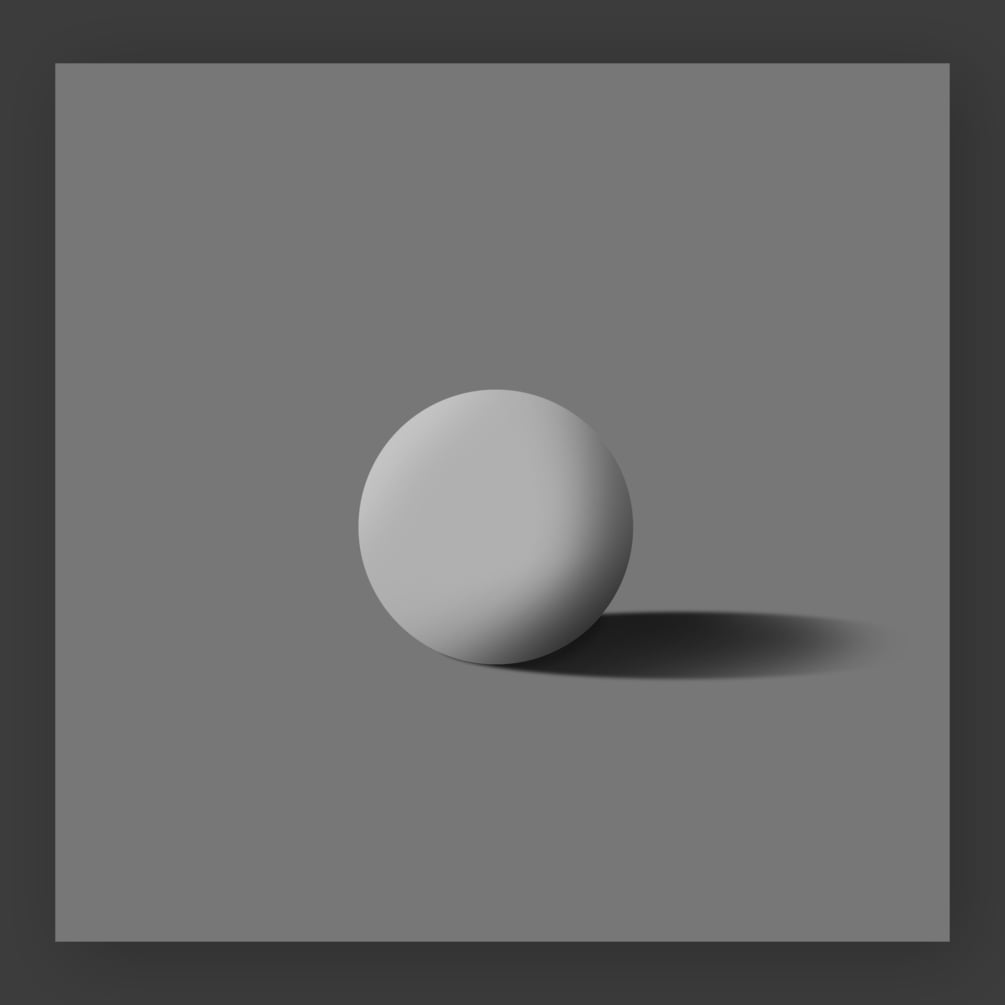Ball With Shadow PSD free