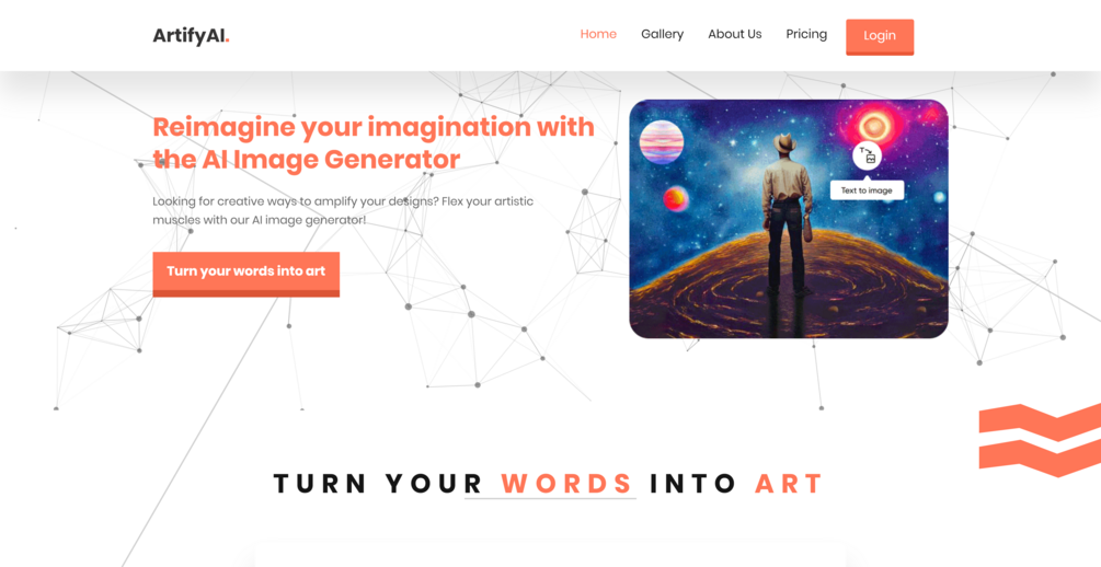 ArtifyAI: Word-to-Art Transformation Tool