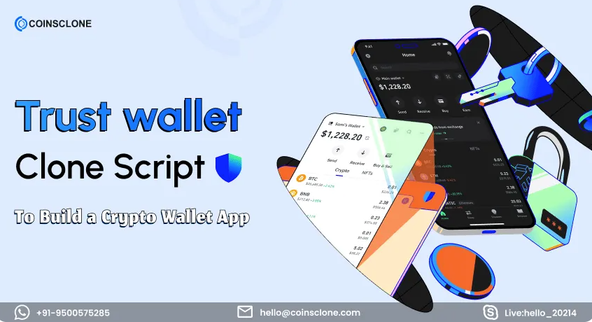 ⚡Trust Wallet Clone Script – The Quickest Way to Enter the Crypto Wallet Market!