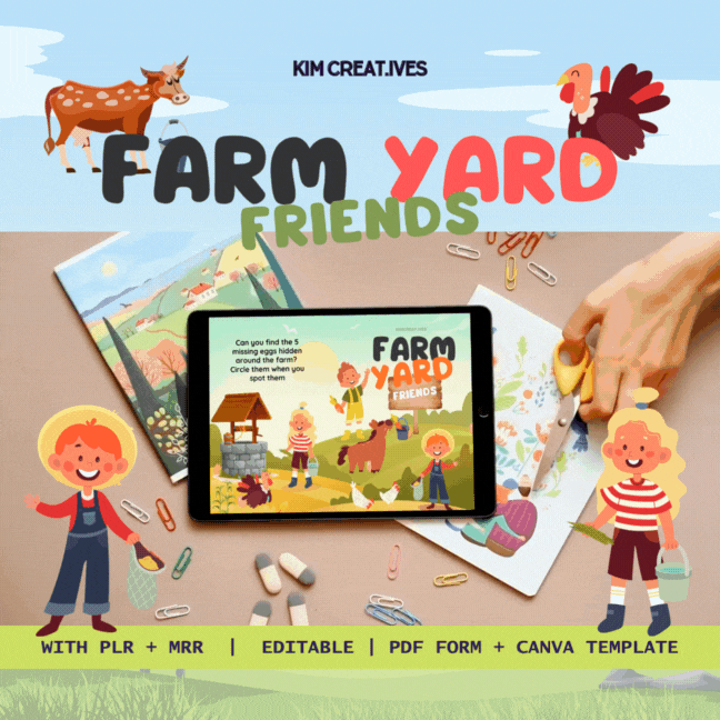KIMCREATIVES STORYBOOK : FARMYARD FRIENDS