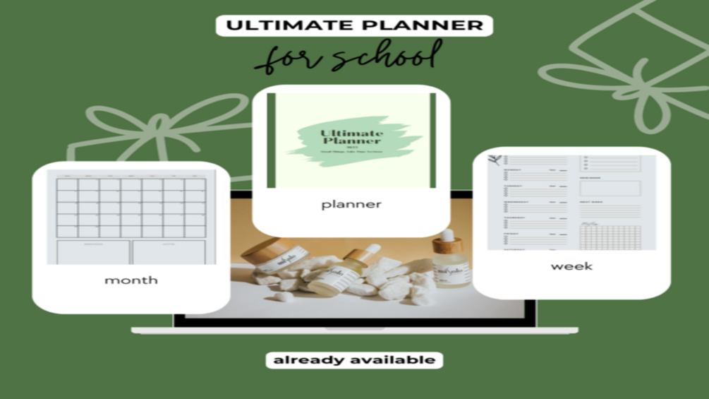 ULTIMATE academic planner 2024-25(green,PDF)