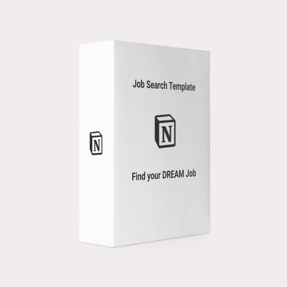 Find your Dream Job Notion Template