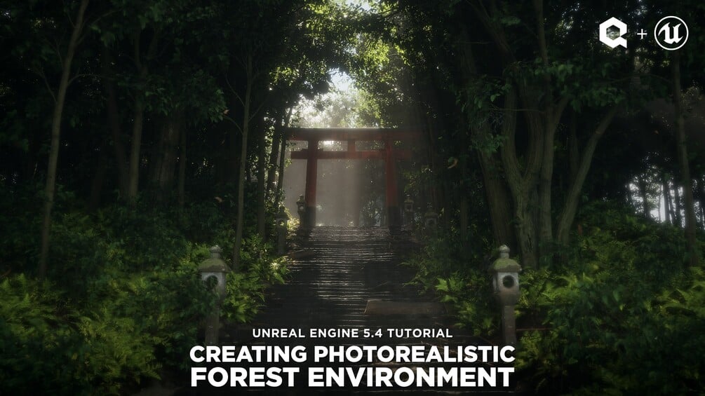 Environment Art "Torii Gate" - Unreal Engine 5.4