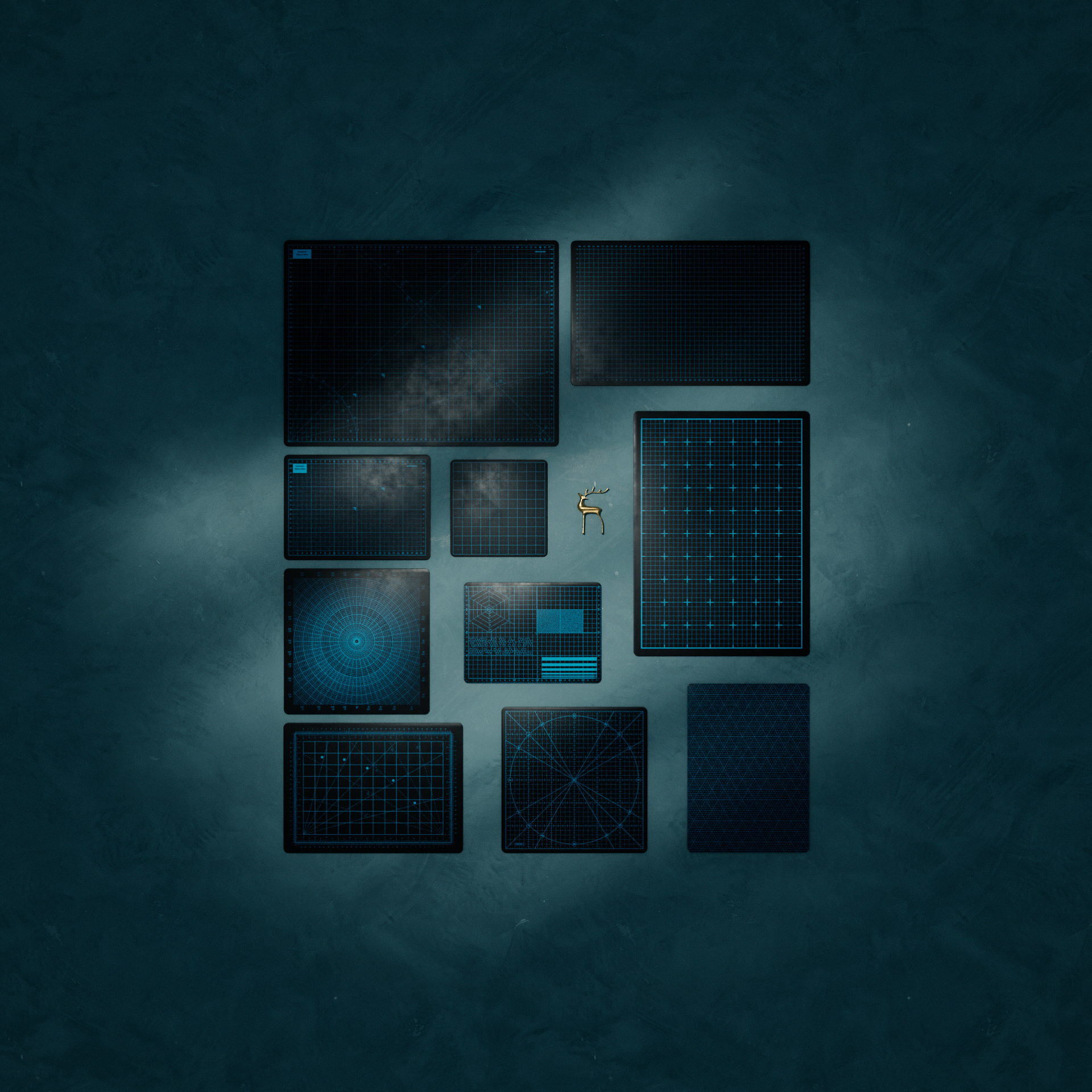 Grids, Scales And Cutting Mats Bundle