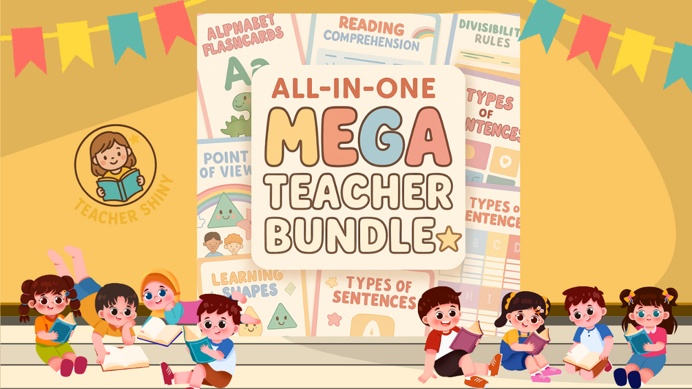 All-in-One Teacher Mega Bundle | 30+ Classroom Posters, Worksheets ...