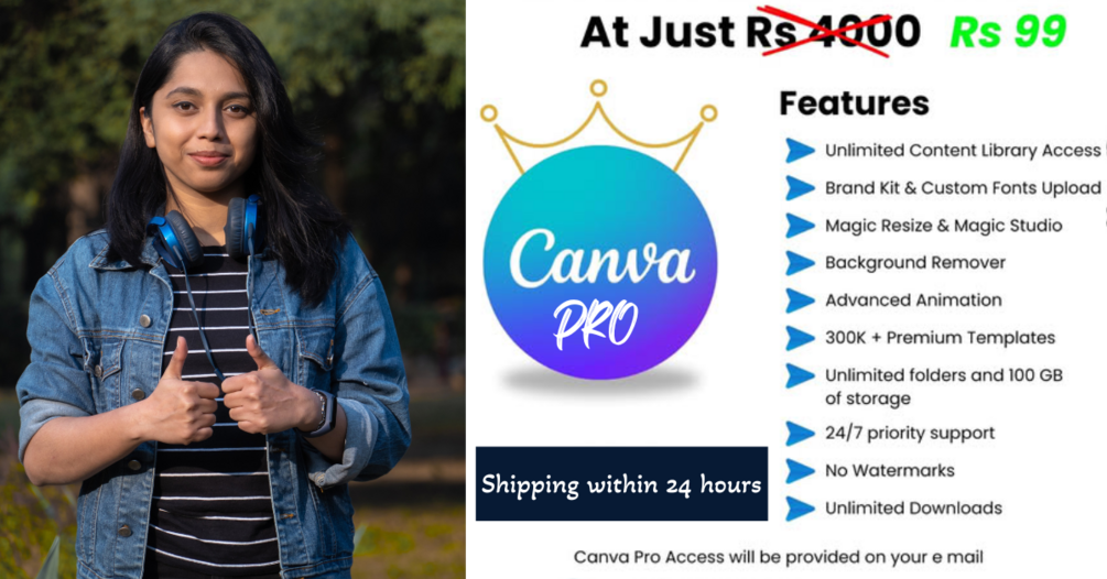 Canva Pro Yearly Subscription