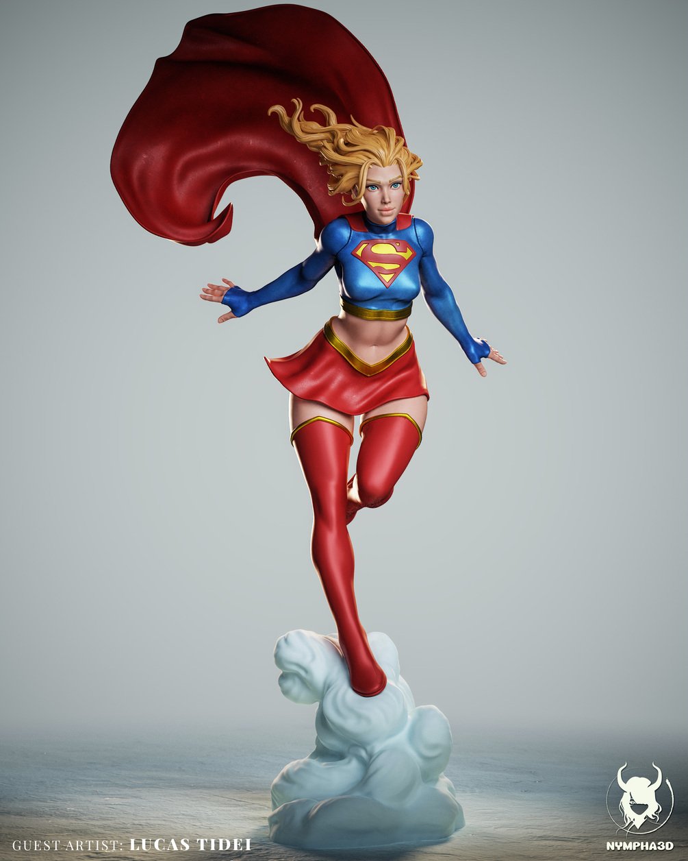 Supergirl (DC Comics) STL for 3D Printing