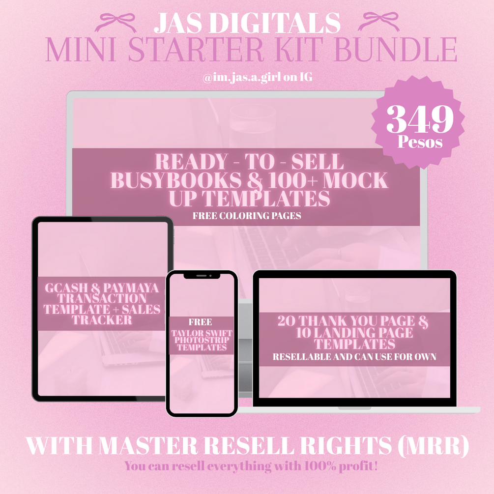 MINI STARTER KIT BUNDLE | MRR & PLR