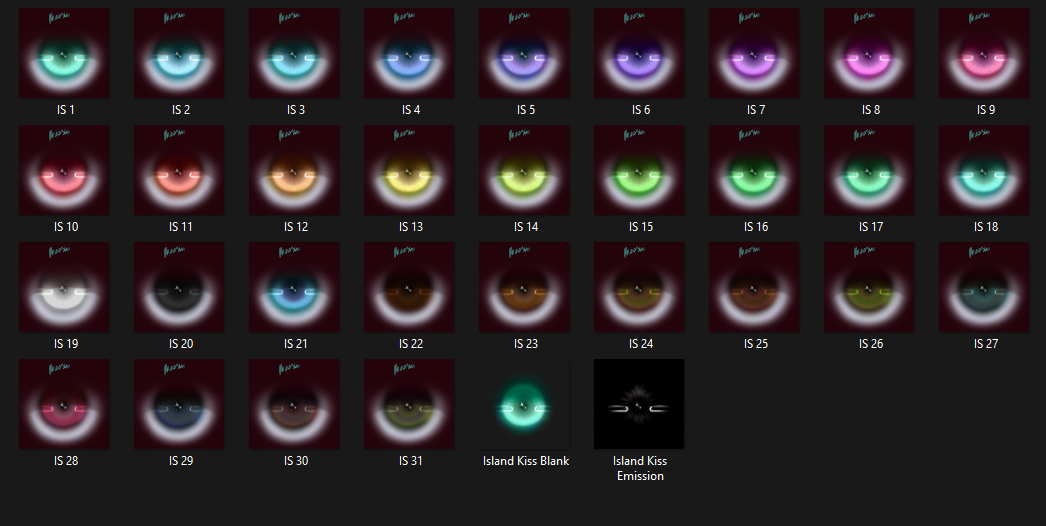 Island Kiss Eye Texture!