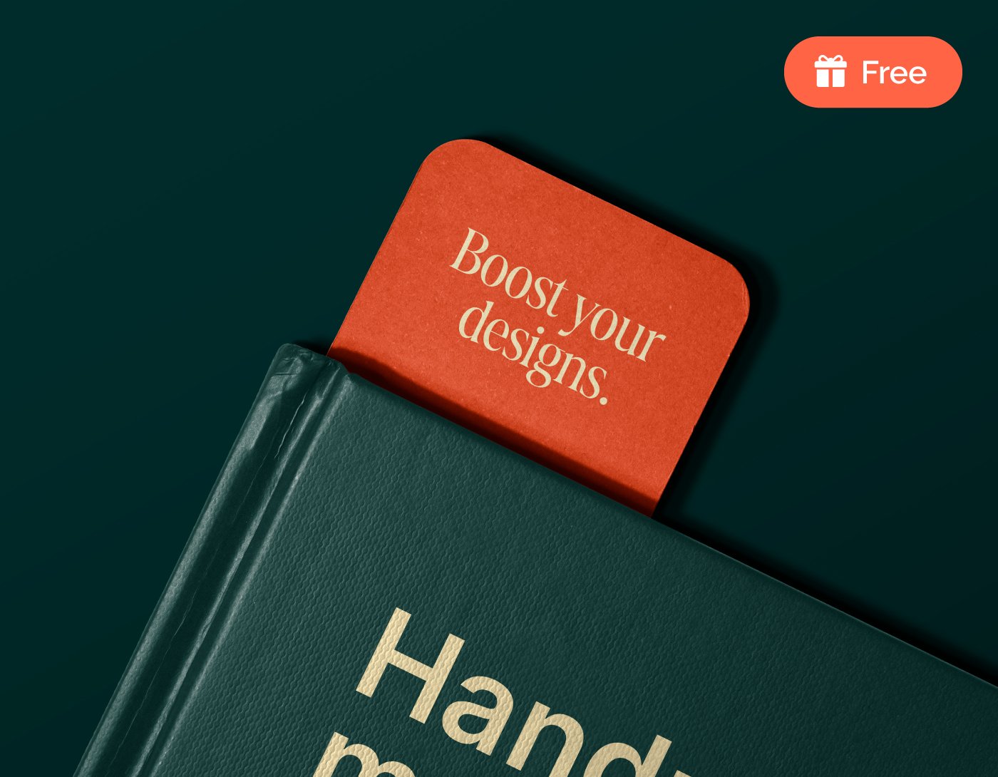 🆓 FRIDAY FREEBIE | Paper Bookmark Mockups 🎁 - Mocku