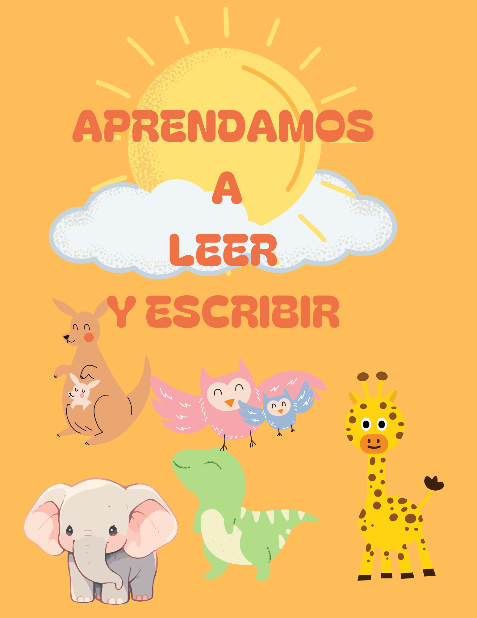 Silabario preescolar Aprende a leer y escribir