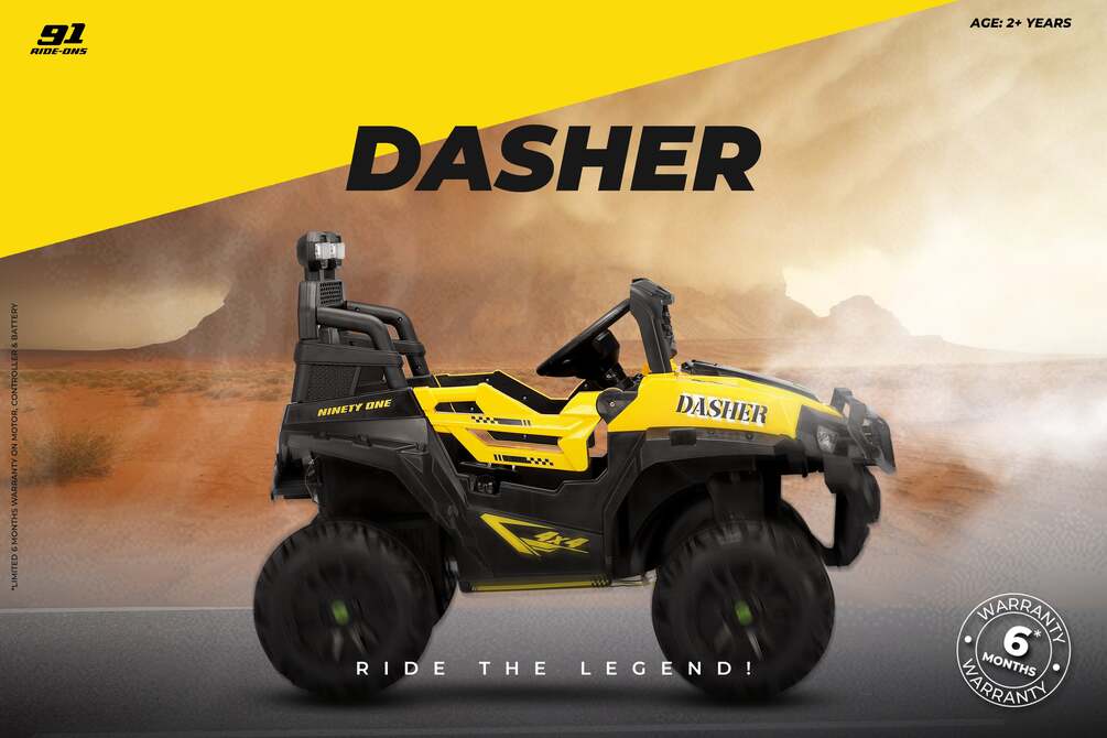 Buy Dasher Ride-On UTV by 91 Online | Ninety One Ride Ons