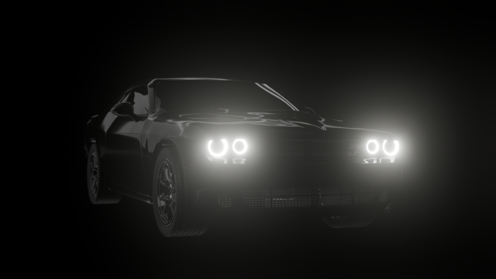 Dodge SRT Hellcat / Skove (realistic)
