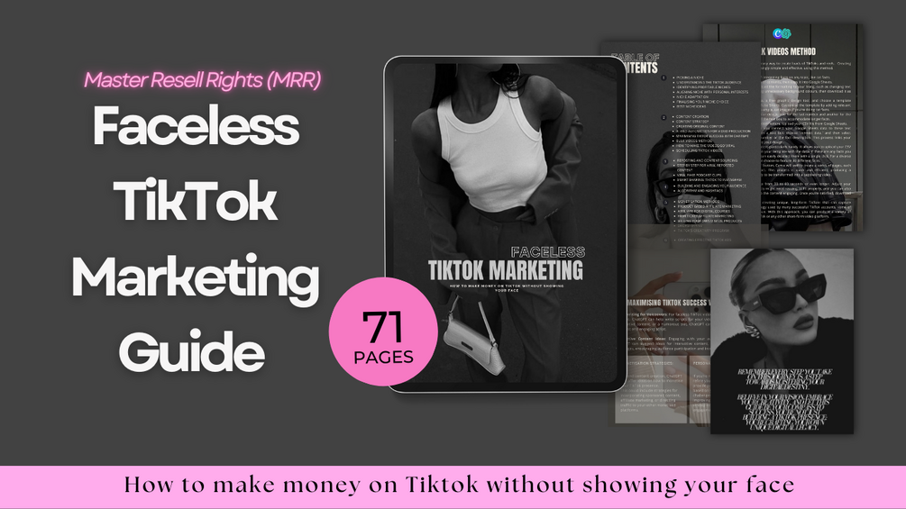 Faceless TikTok Marketing Guide (PLR + MRR)