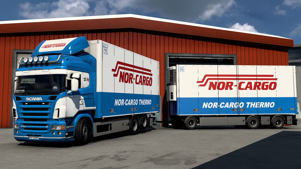 Scania RJL Highline 5s Nor-Cargo Combo Skin